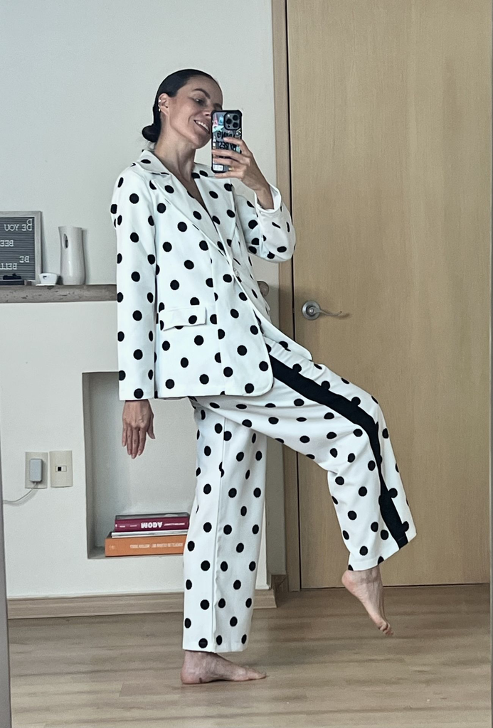 SET WHITE DOTS | Bellania